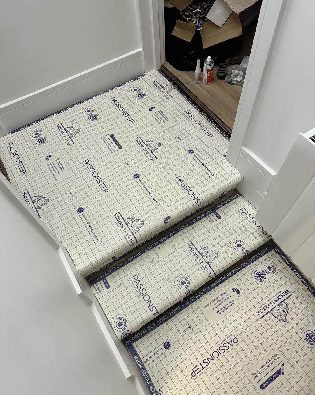 Staircase Installation - Wilsons Underlays